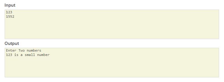 Skillpundit To Find Smallest Number From The Given Numbers In C Language